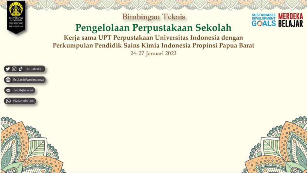 Perpustakaan UI – OVIS UI